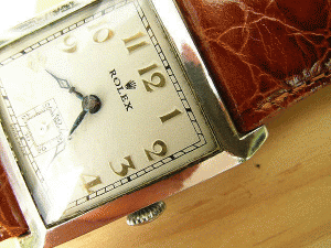 Rolex tank in Snowite 1929 | Vintage Watches