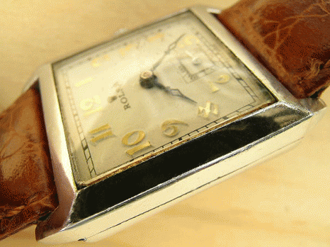 Rolex tank in Snowite 1929 | Vintage Watches